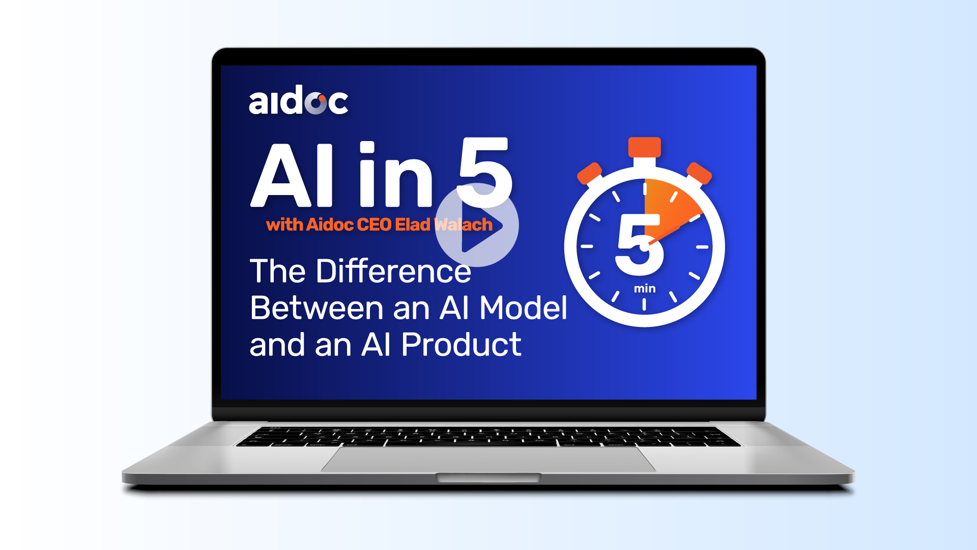 AI in 5: An AI Model vs. An AI Product - Healthcare AI | Aidoc Always-on AI AI in 5: An AI Model vs. An AI Product - Healthcare AI | Aidoc Always-on AI