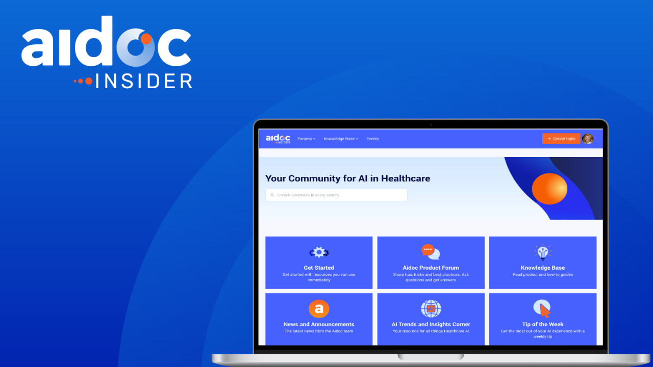 Building the Future of Healthcare AI | Aidoc Insider Community