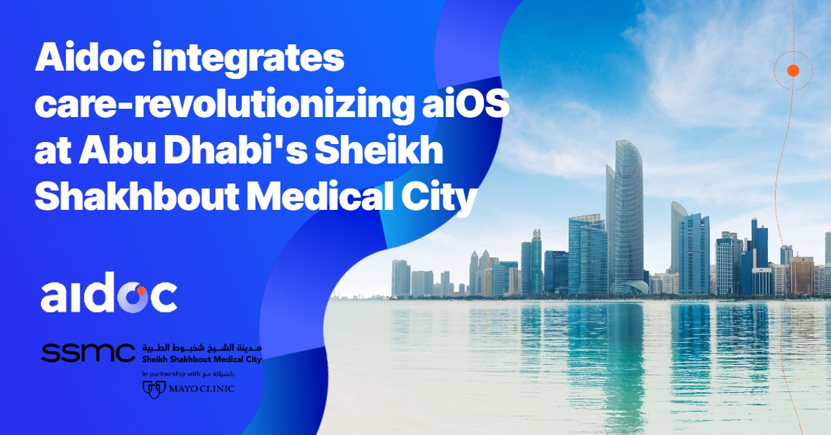 Aidoc integrates care-revolutionizing aiOS at Abu Dhabi's SSMC